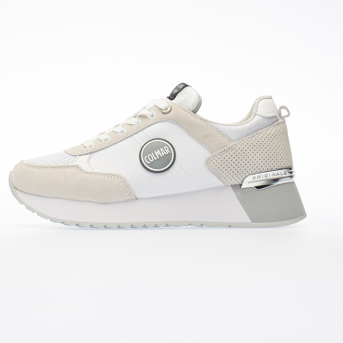 COLMAR TRAVIS AUTHENTIC HIGH OUTSOLE white | Women \ Women's footwear ...