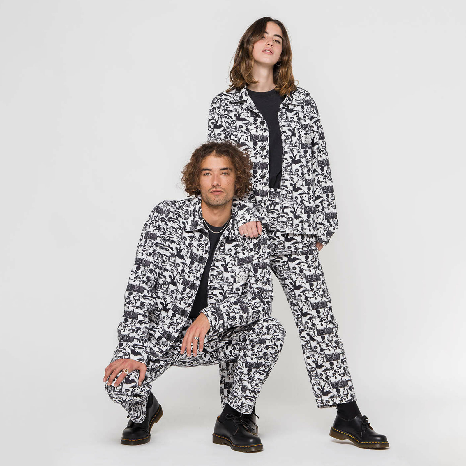 Kaotiko WORK JACKET CITY OF ANGELS | Women \ Women's clothing \ Jackets Men \ Men's clothing ...